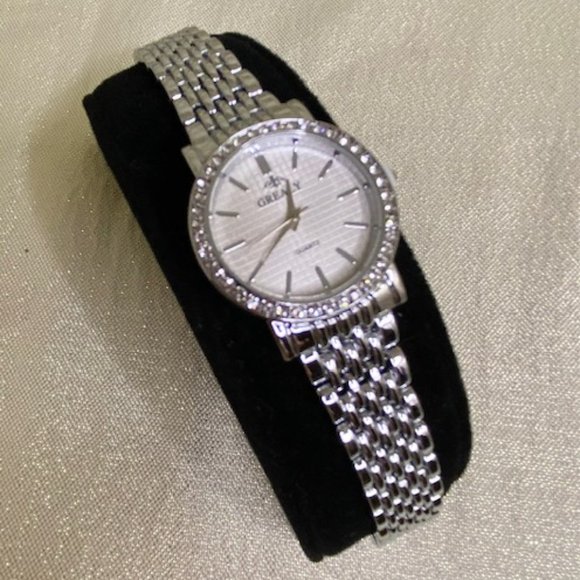 Karen Kettering Designs | Accessories | Dazzling Grealy Silver Tone ...